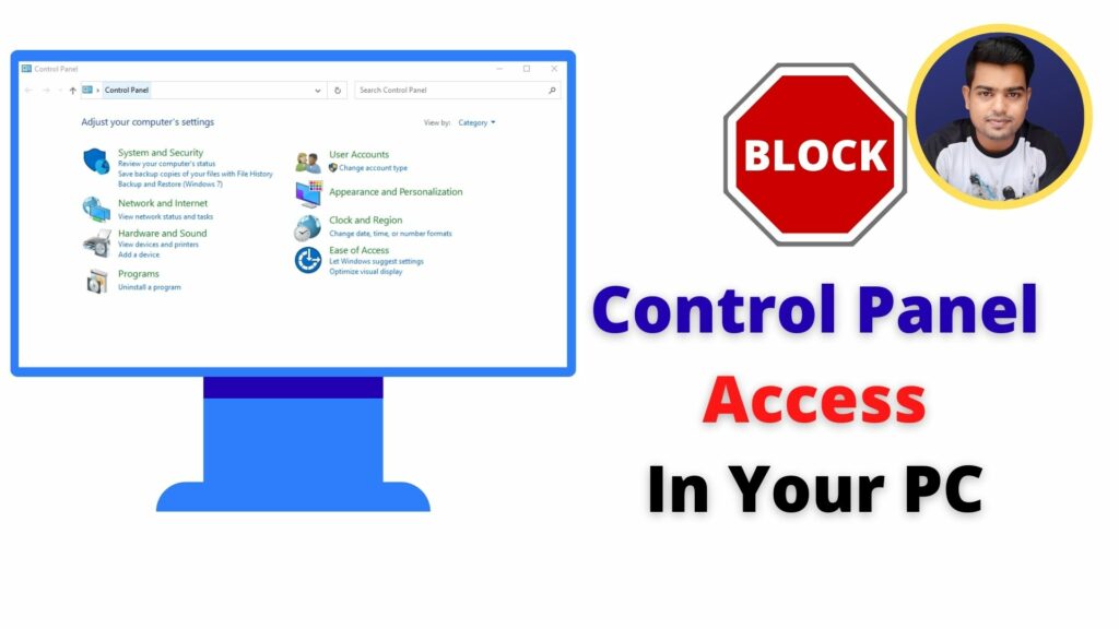 Disable Control Panel Access on Windows 10 - TechTipsExpress